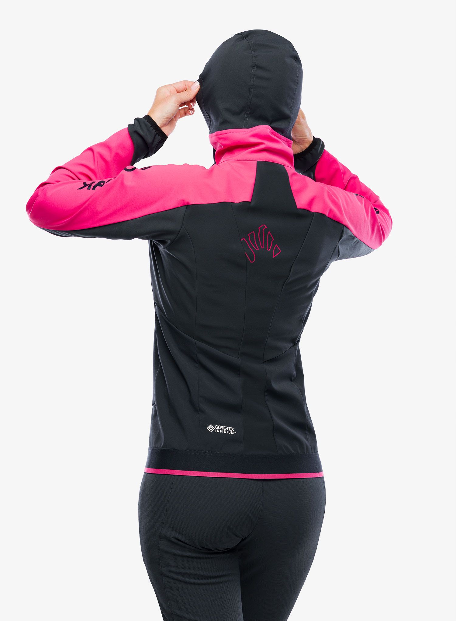Дамско яке за ски туринг Karpos Piz Palu Jacket - vulcan/pink