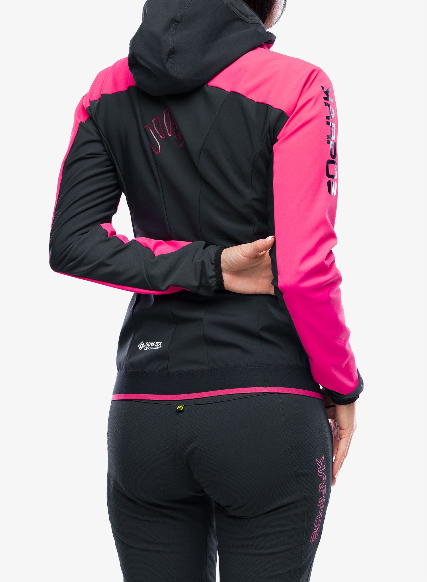 Дамско яке за ски туринг Karpos Piz Palu Jacket - vulcan/pink