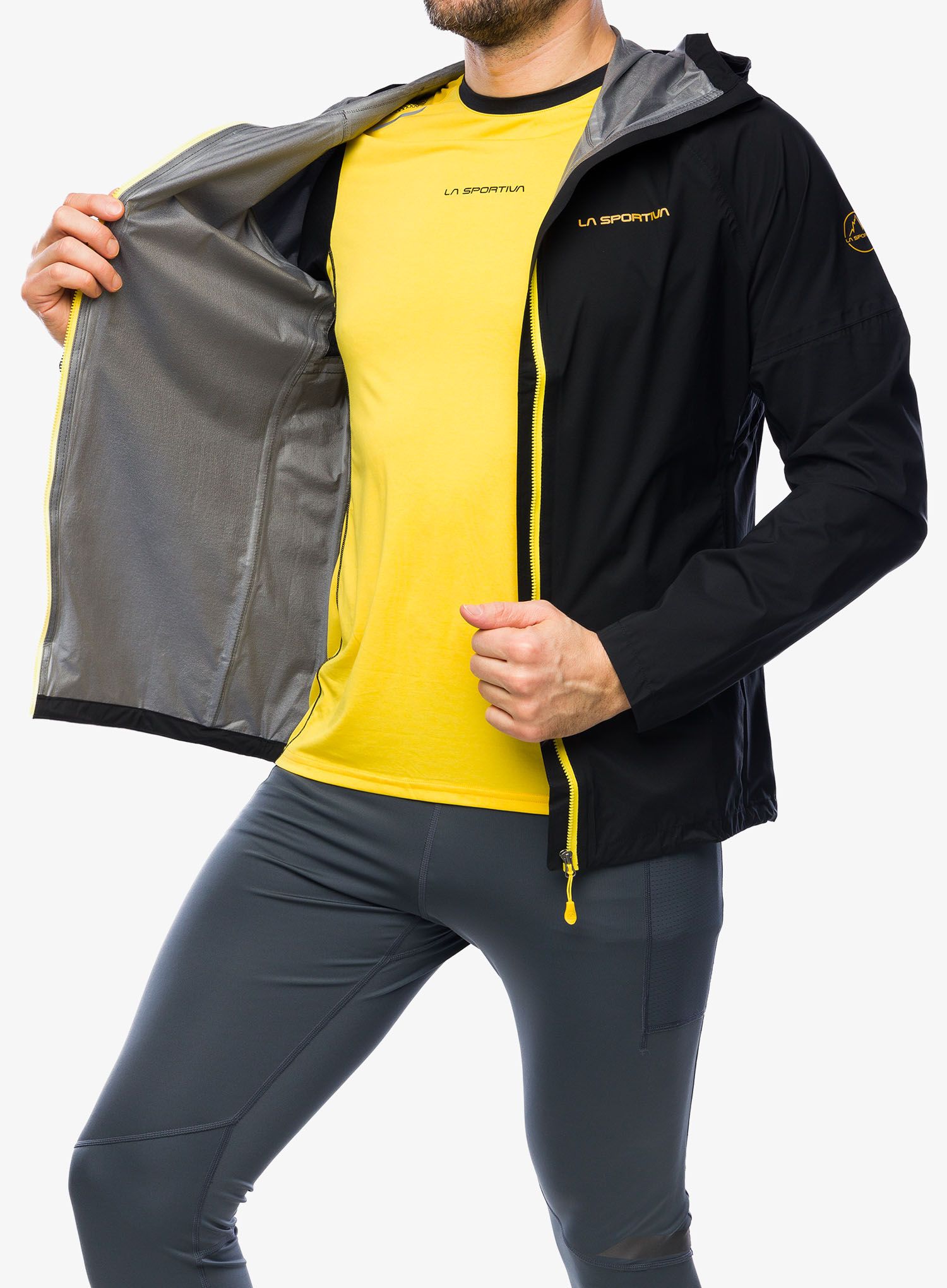Яке за бягане La Sportiva Pocketshell Jacket - black