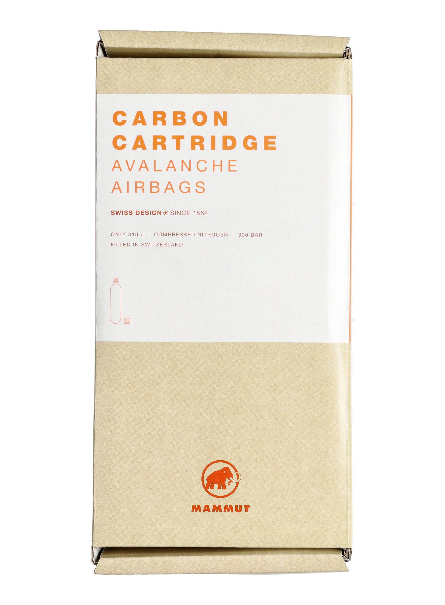 Бутилка за лавинна раница Mammut Carbon Cartridge 300 bar - black | 8a.bg