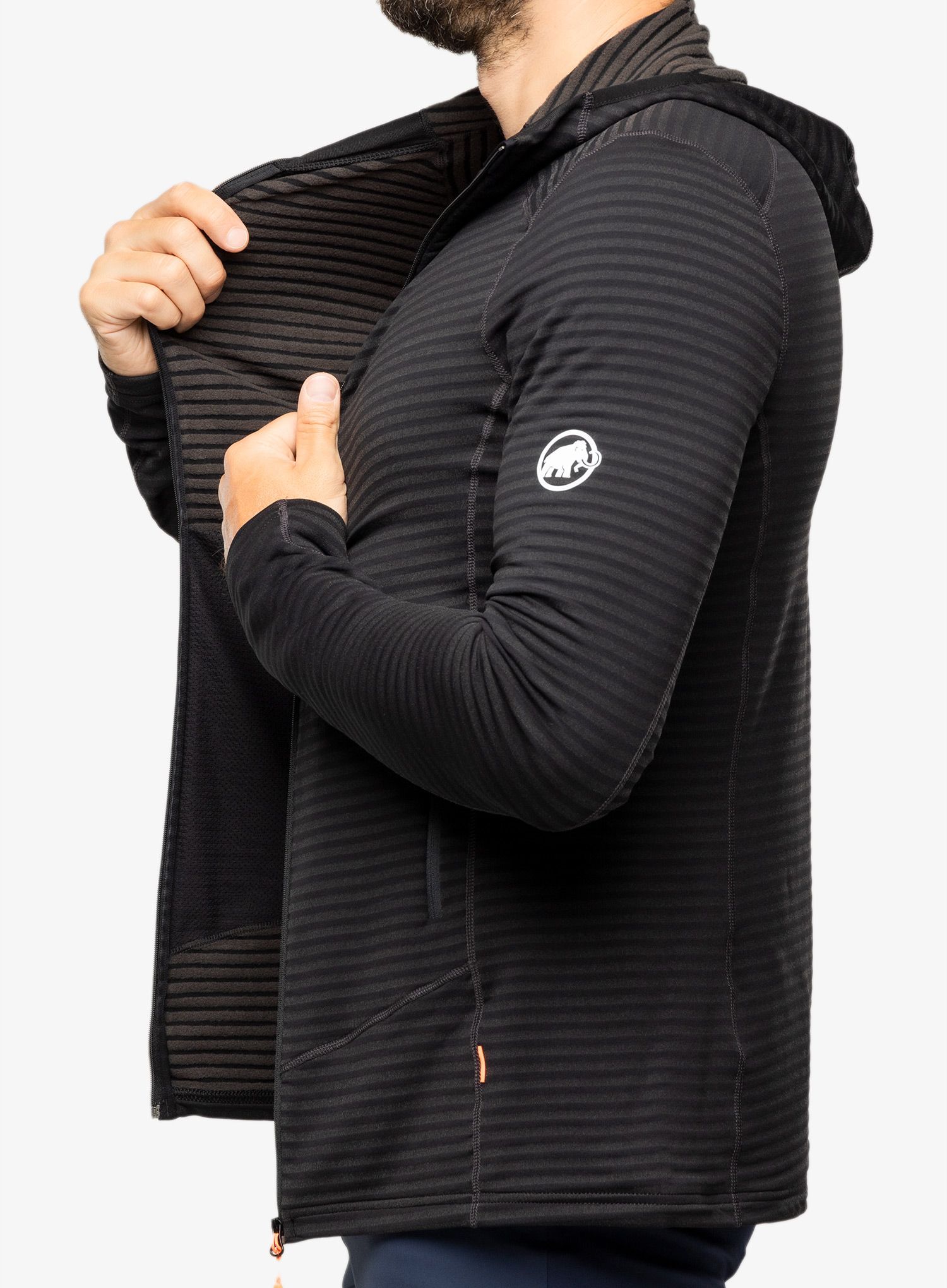 Трекинг суичър Mammut Taiss Light ML Hooded Jacket - black