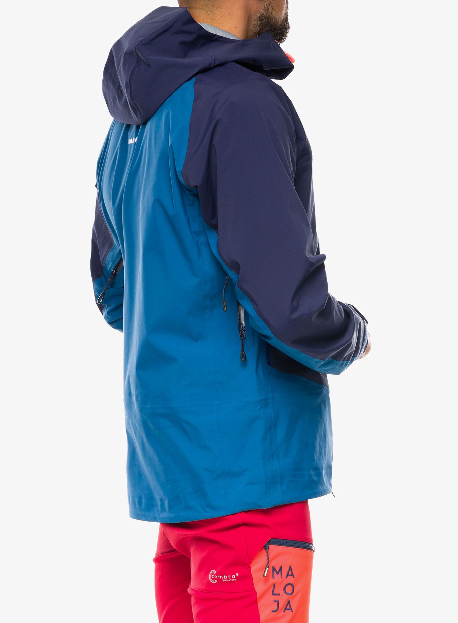 Яке с мембрана Mammut Taiss Pro HS Hooded Jacket - deep ice/marine