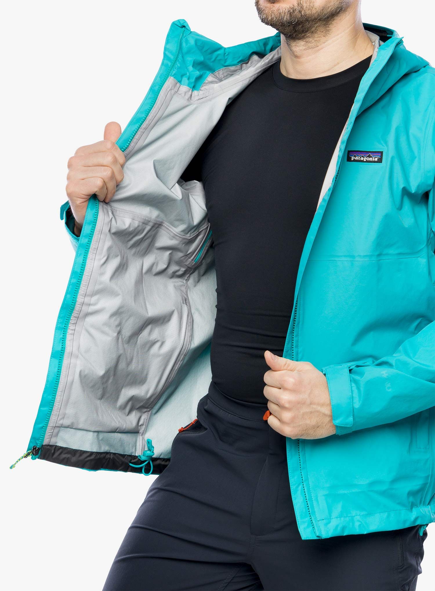 Водоустойчиво яке Patagonia Torrentshell 3L Jacket - subtidal blue