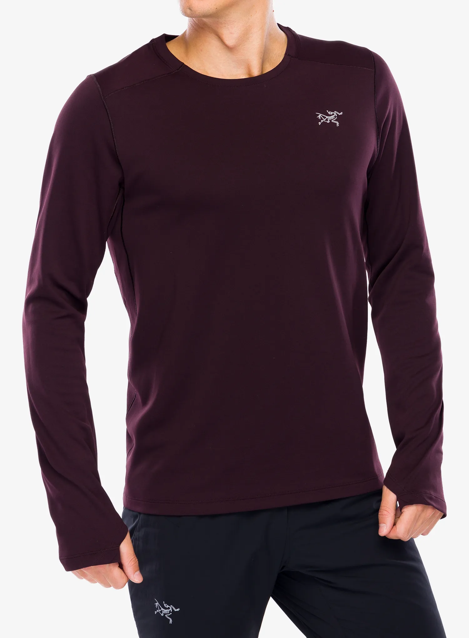 Суичър за бягане Arcteryx Cormac Heavyweight LS - phantasm