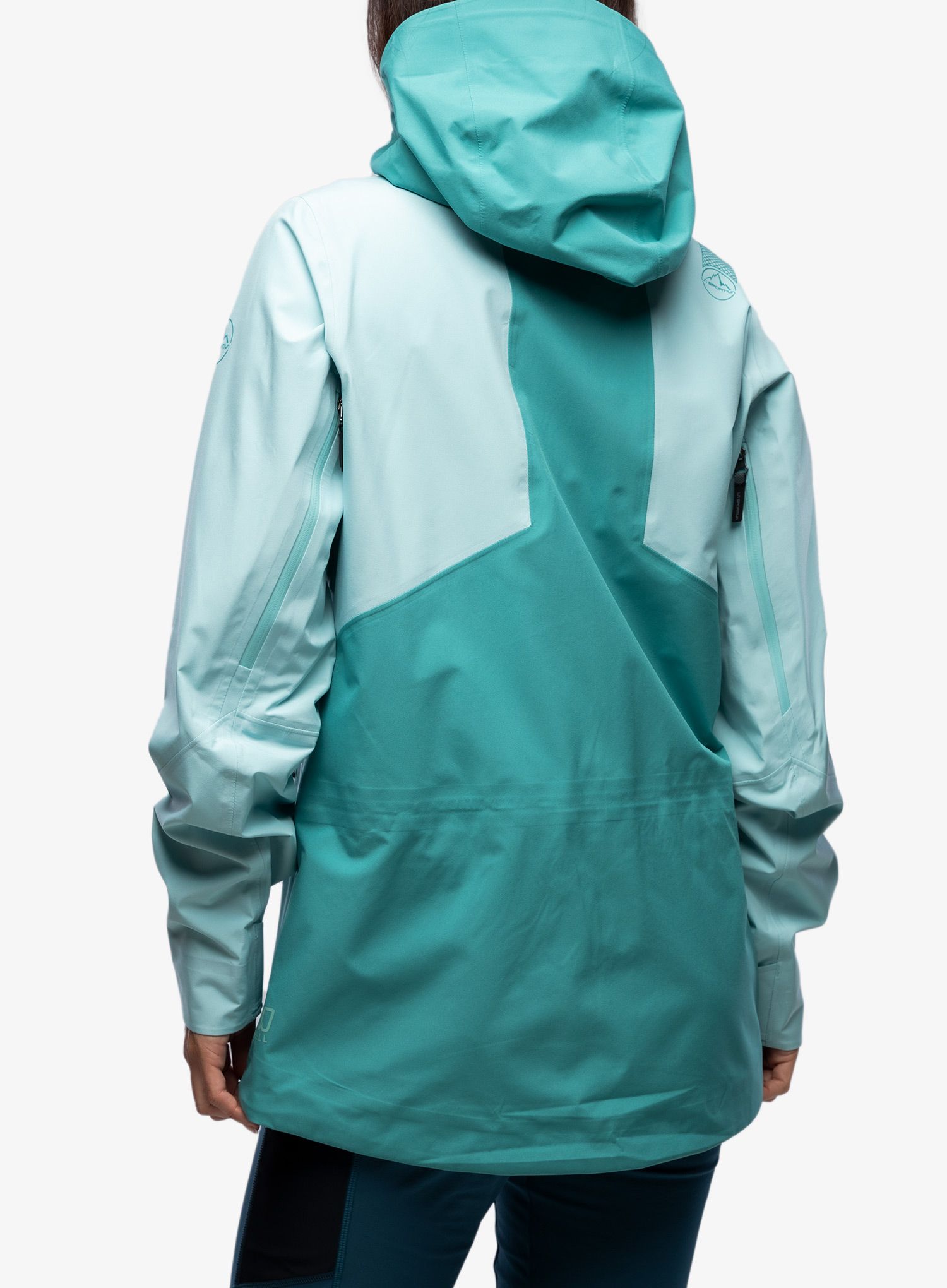 Дамско яке с мембрана La Sportiva Chaser Evo Shell Jkt - iceberg/lagoon