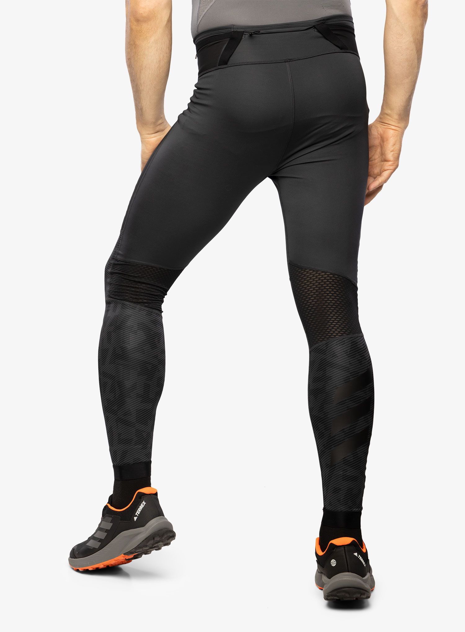 Клин за бягане adidas TERREX Agravic Trail Running Tights - carbon